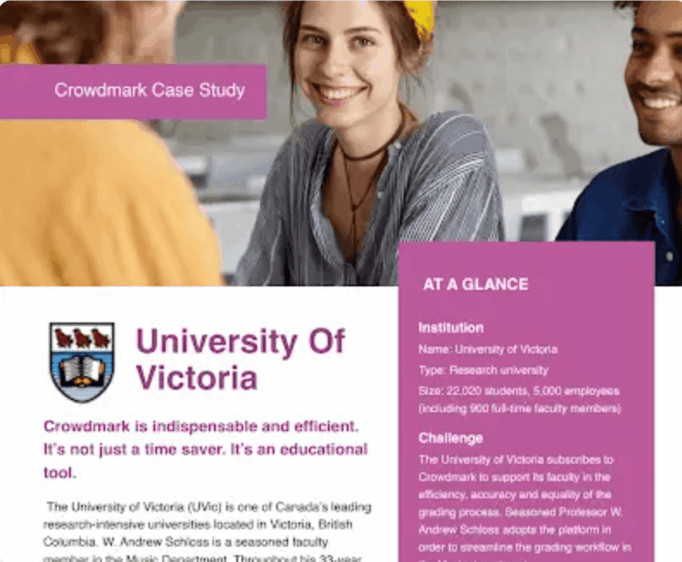 Case Studies - Crowdmark